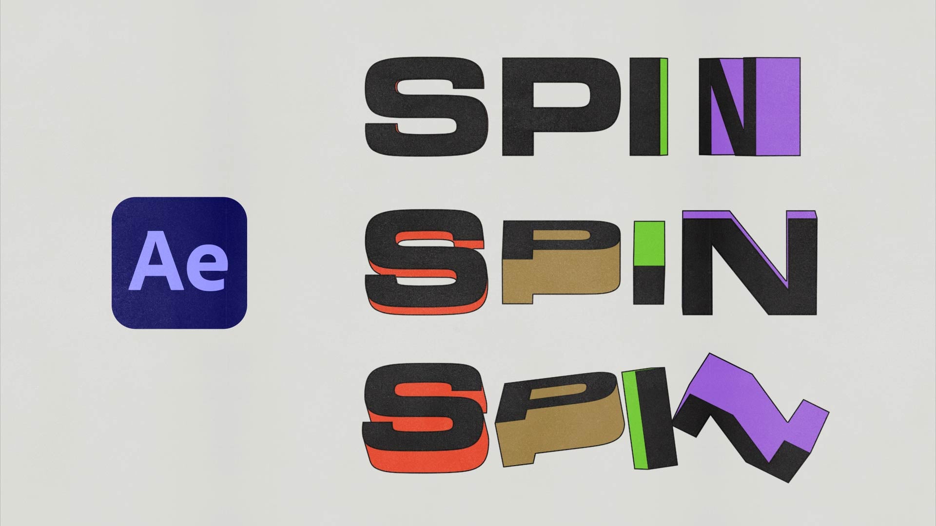 Create Stunning 3D Spinning Type Animations – SOURCE LAB
